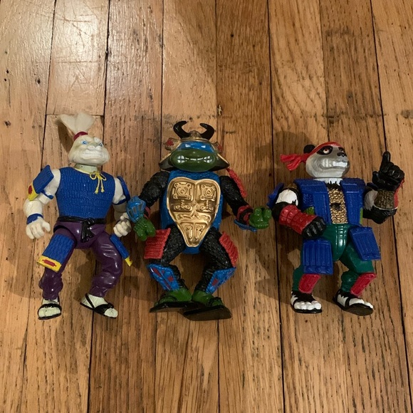 Vintage | Toys | Vintage Teenagemutant Ninja Turtles Tmnt Lot Of 3 ...